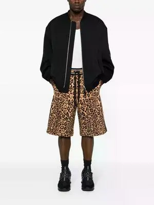 Dolce & Gabbana Cheetah-print Track Shorts