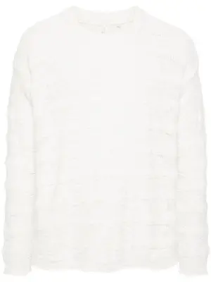 SUNFLOWER Repair Crew-neck Jumper