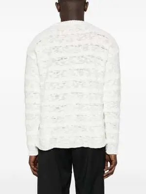SUNFLOWER Repair Crew-neck Jumper