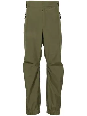 Moncler Waterproof Tapered Trousers - Green