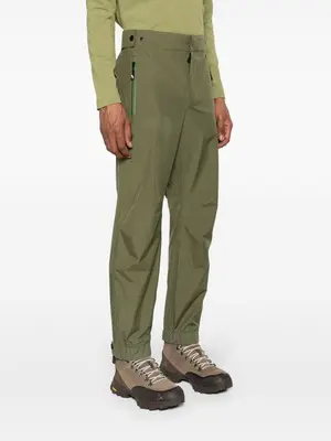 Moncler Waterproof Tapered Trousers - Green
