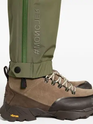 Moncler Waterproof Tapered Trousers - Green
