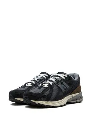 NEW BALANCE 1906f Phantom Suede Mesh Sneakers - Black