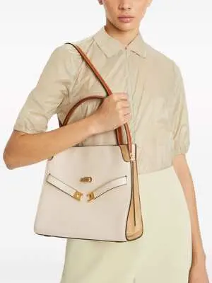 Tory Burch Lee Radziwill Small Tote - Neutrals