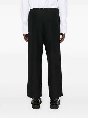 OAMC Belted Cotton Straight-leg Trousers