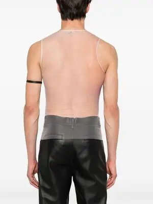 COURREGES Aura Tulle Top