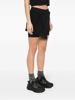 Y3 Logo-printed Mesh Skort