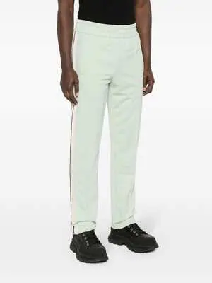 Palm Angels Monogram-embroidered Track Pants - Green