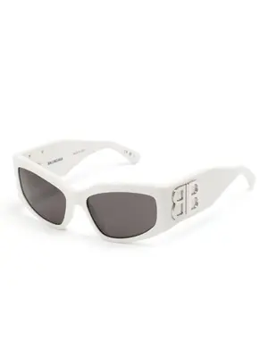 Balenciaga Cat-eye Sunglasses - White