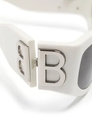 Balenciaga Cat-eye Sunglasses - White