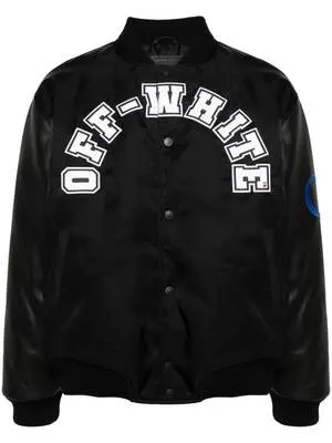 Off-white Paneled Jackets For Men