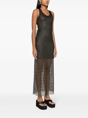 Palm Angels Mesh Maxi Dress