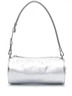 Off-white Silver Tone Shoulder Bags