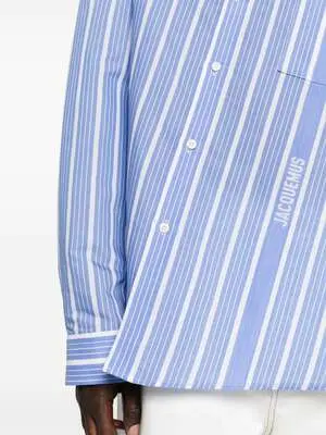 Jacquemus Logo-striped Shirt