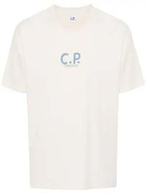 C.P. COMPANY Logo-print Cotton T-shirt