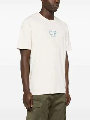 C.P. COMPANY Logo-print Cotton T-shirt