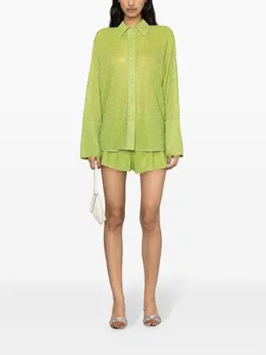 Oseree Lumière Lurex Shorts
