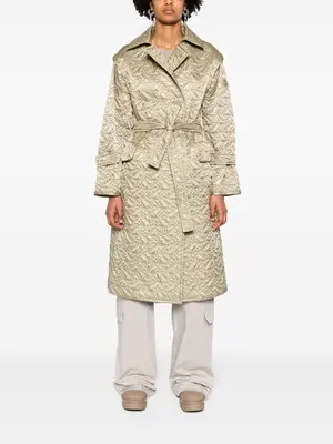 Moncler Samare Padded Trench Coat
