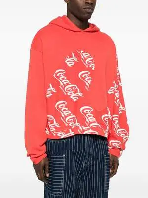 ERL Coca-cola Print Hoodie