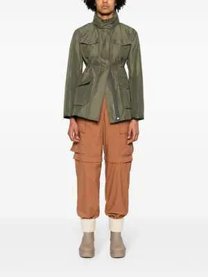 Moncler Ilo Concealed-hood Jacket - Green
