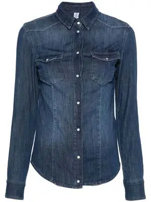Liu Jo Embroidered Denim Shirt