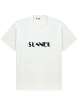 Sunnei Logo-print Cotton T-shirt