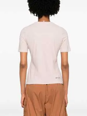 Moncler Logo-embossed Technical-jersey T-shirt