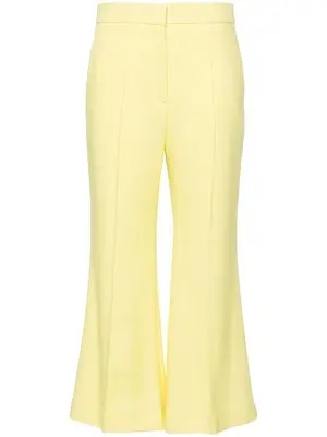 MSGM Mid-rise Cropped Trousers