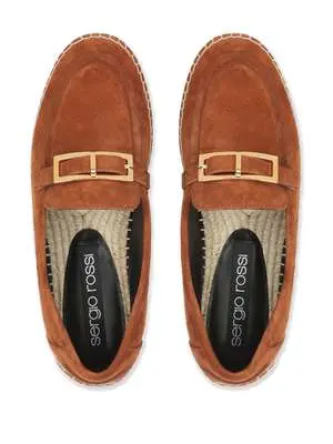 SERGIO ROSSI Sr Nora Suede Loafers