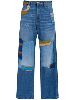 Marni Patchwork Jeans For Men