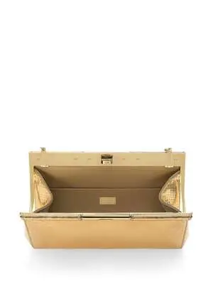 Dolce & Gabbana Medium Marlene Clutch Bag - Gold