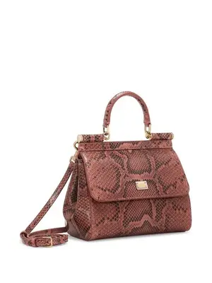 Dolce & Gabbana Medium Sicily Top-handle Bag - Pink
