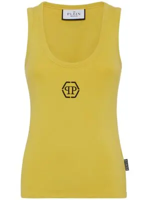 Philipp Plein Patched Camis Tanks For Women
