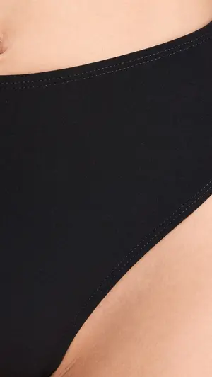 STYLEST Brief Bikini Bottom - Caviar