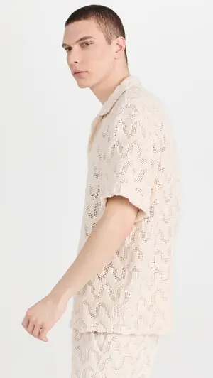 Oas Atlas Cuba Crochet Shirt