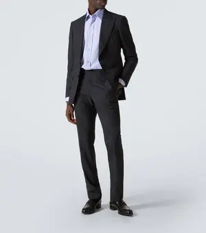 TOM FORD Cotton Poplin Shirt - Blue