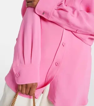 Stella McCartney Oversized Crêpe Shirt