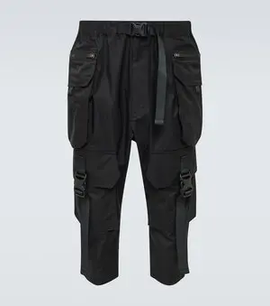 Junya Watanabe Black Wash Pants For Men
