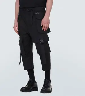 Junya Watanabe Cotton-blend Gabardine Cargo Pants