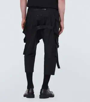 Junya Watanabe Cotton-blend Gabardine Cargo Pants