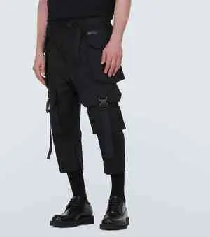 Junya Watanabe Cotton-blend Gabardine Cargo Pants