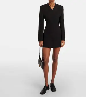 Jacquemus La Robe Cubo Minidress - Black