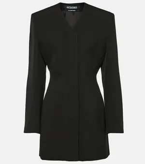 Jacquemus La Robe Cubo Minidress - Black