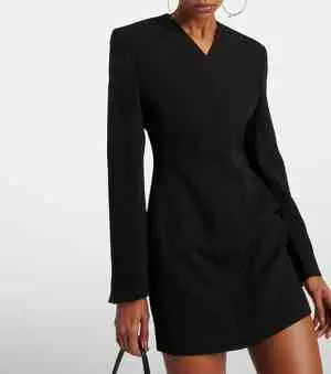 Jacquemus La Robe Cubo Minidress - Black
