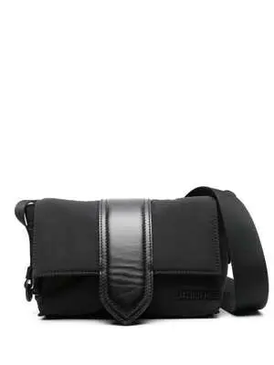 Jacquemus Logo-detail Messenger Bag - Black