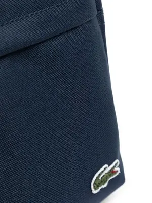 Lacoste Logo Appliqué Messenger Bag