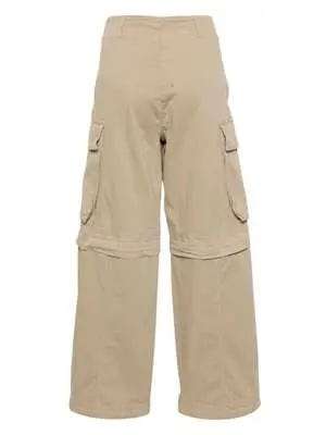 SEMICOUTURE Herringbone Cargo Trousers