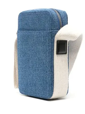Jacquemus La Cuerda Vertical Messenger Bag - Blue