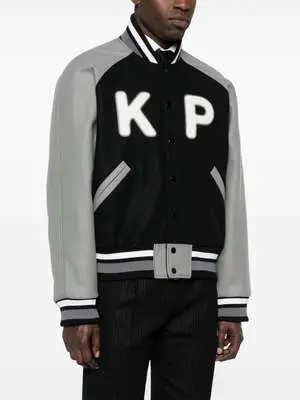 Kenzo Logo-appliqué Bomber Jacket