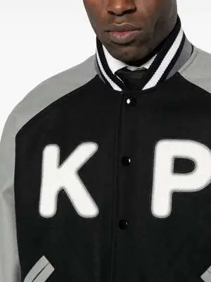 Kenzo Logo-appliqué Bomber Jacket